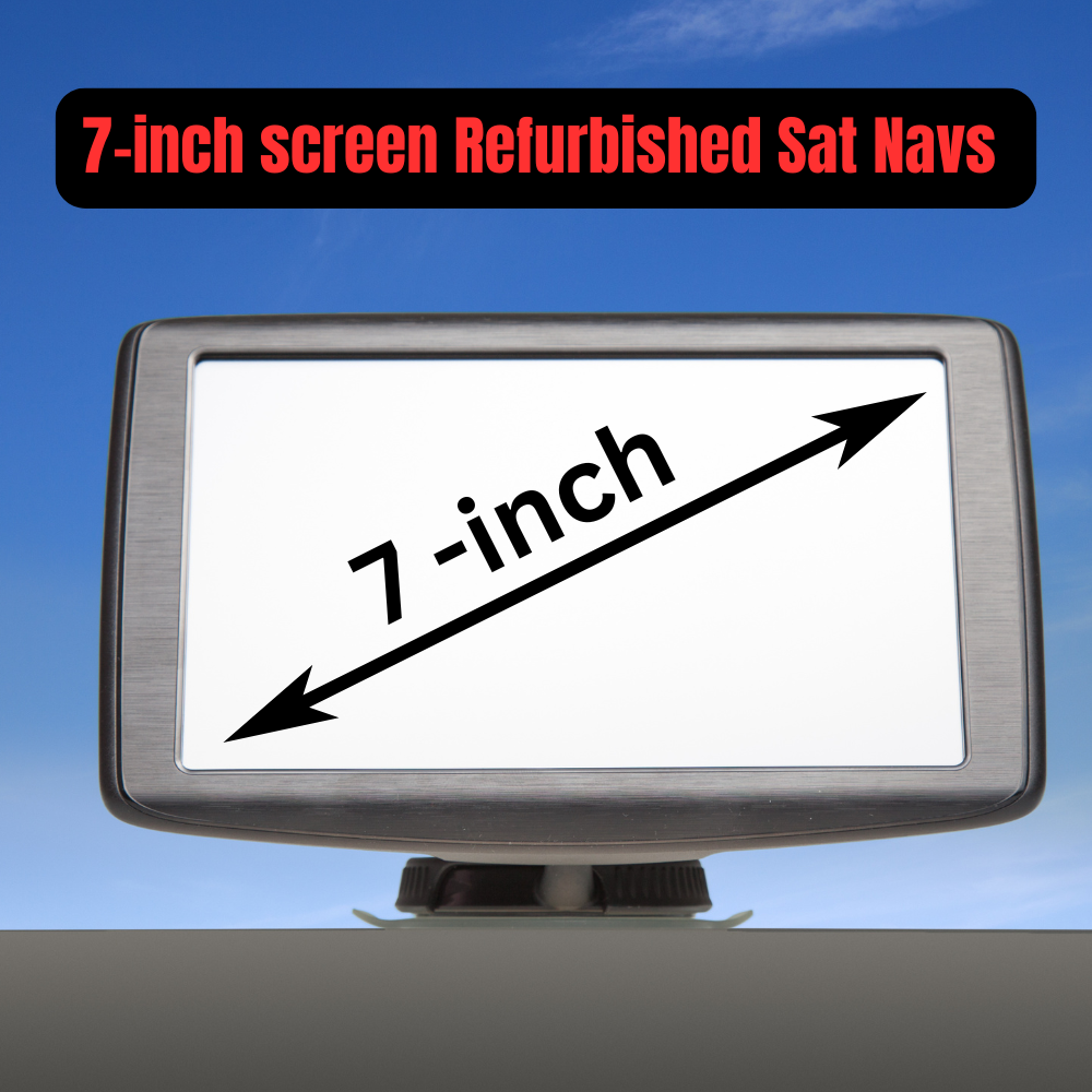 7-inch Screen Refurbished Sat Navs — C & M Navigation Systems